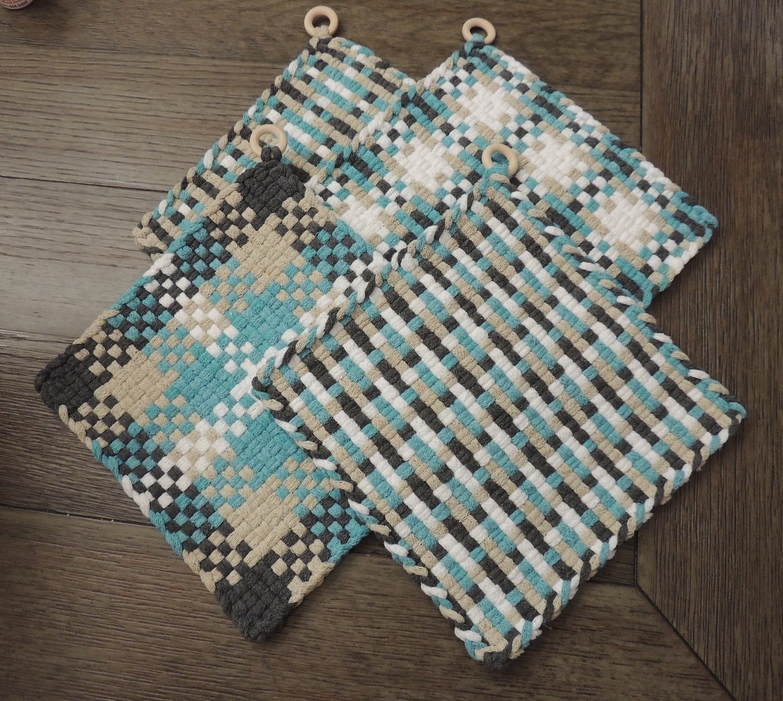 NEW Spring 8x8 Potholder, Hot Pad, Trivet, Kitchen Ware, Cotton ...