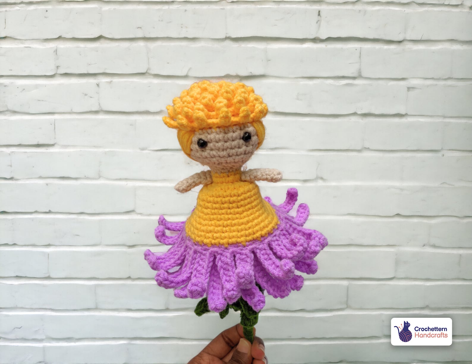 Reversible Aster Fairy Pattern, Amigurumi Pattern, Tutorial PDF With ...