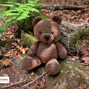 Crochet Teddy Bear Pattern, Amigurumi Pattern, Tutorial PDF With ...