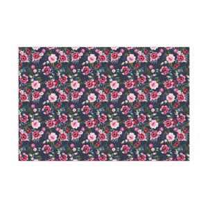Romantic, Roses, Wrapping Paper, Floral Wrapping Paper Sheets, Birthday ...