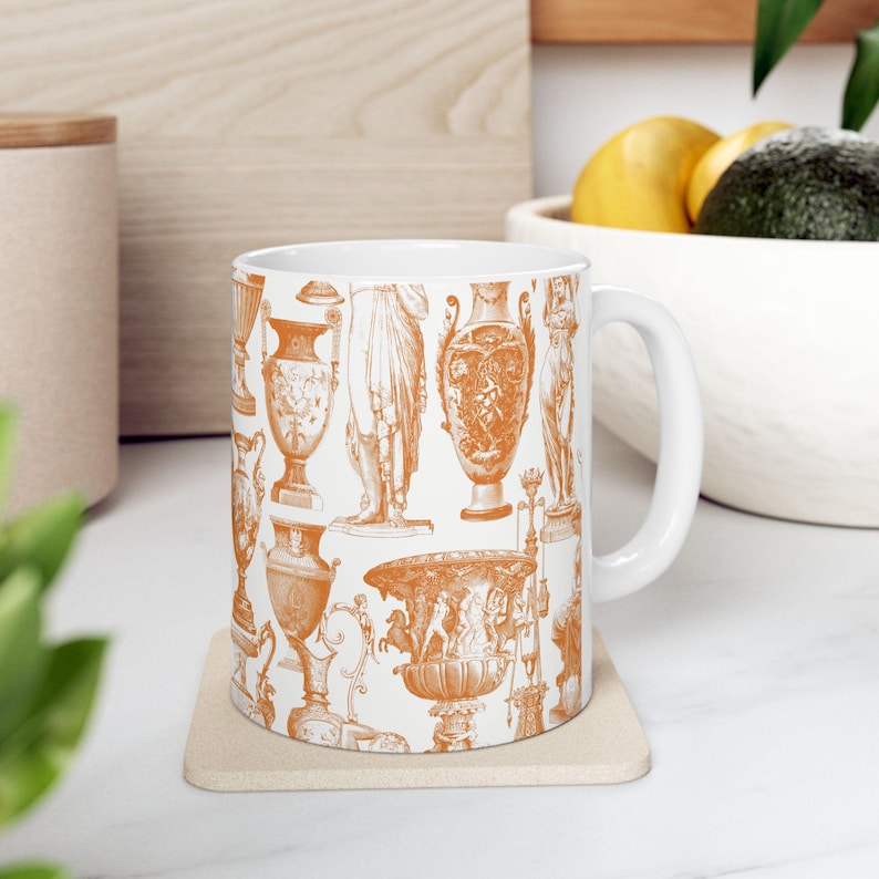 Greek Statues Mug, Grecian Urns, Gifts for Interior Designers, Gifts ...