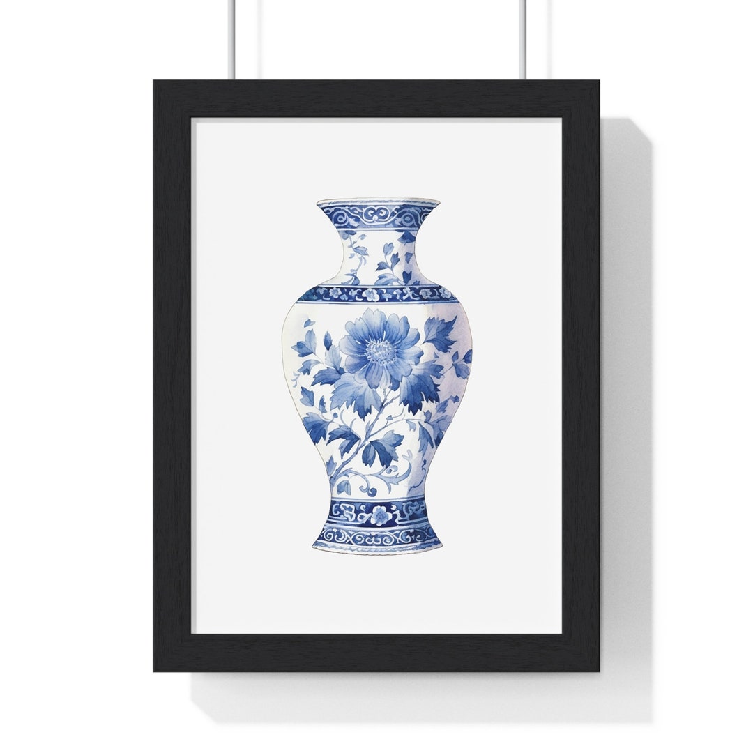 Ginger Jar Watercolor, Ginger Jar Art Work, Ginger Jar Print, Ginger ...