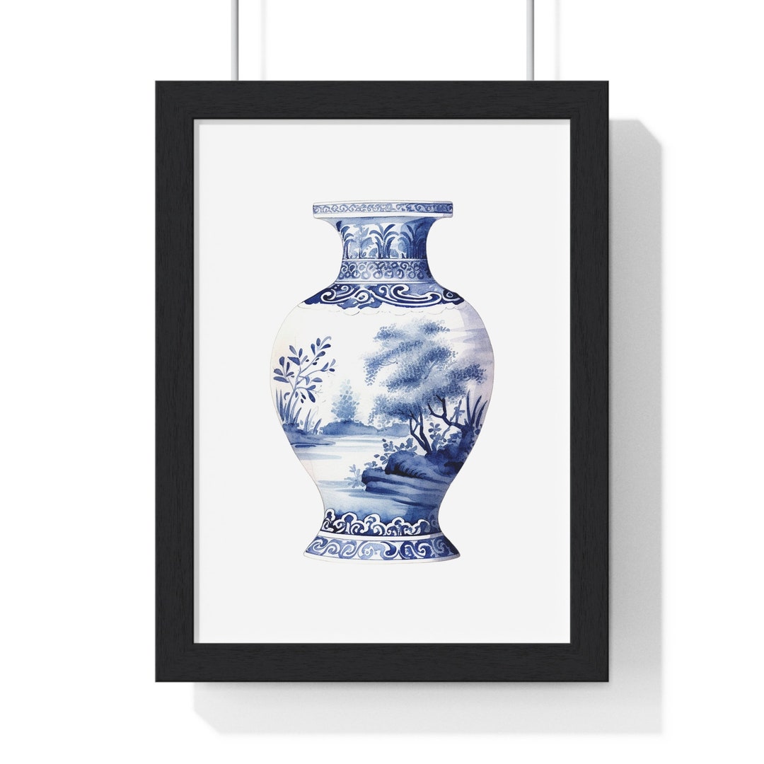 Ginger Jar Watercolor, Ginger Jar Art Work, Ginger Jar Print, Ginger ...