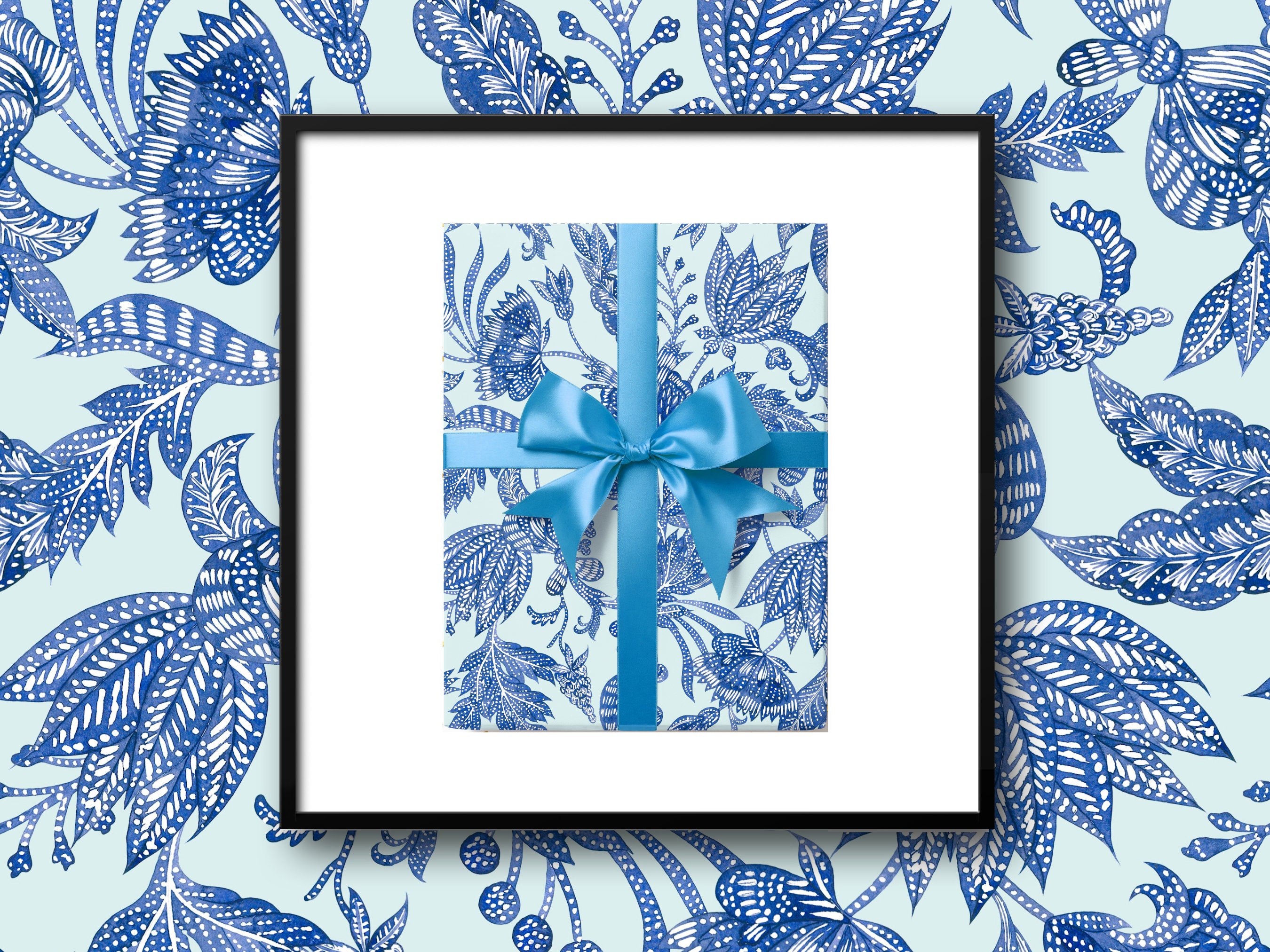 Batik Wrapping Paper, Preppy Wrapping Paper, Palm Beach Style, Batik ...