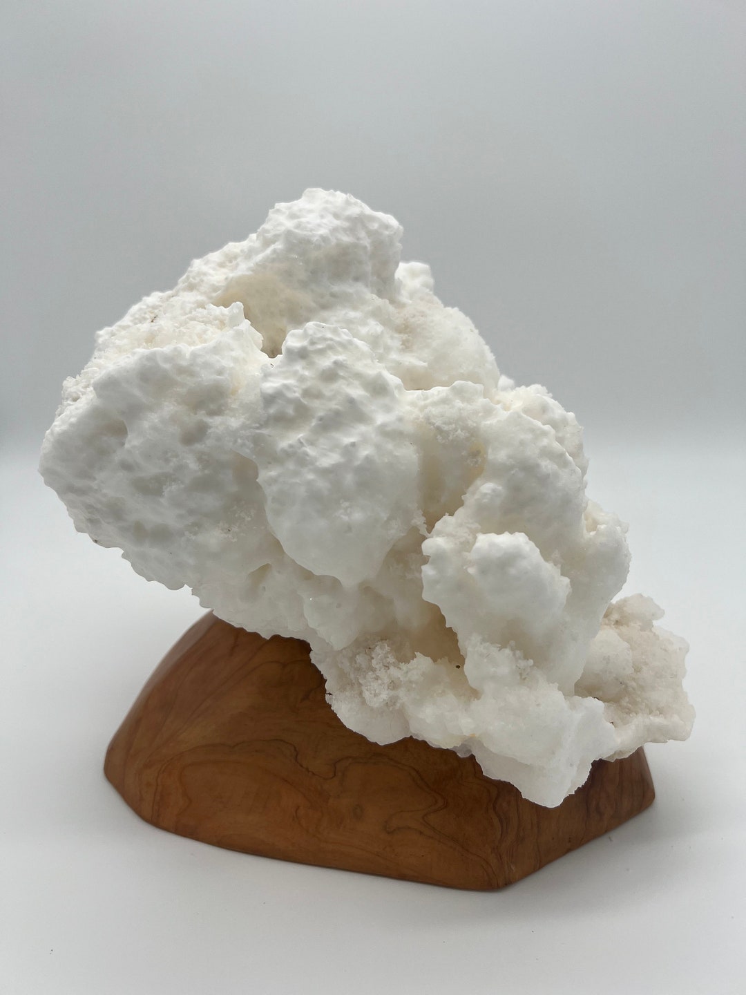 Earthy White Aragonite / Cave Calcite Specimen - Etsy