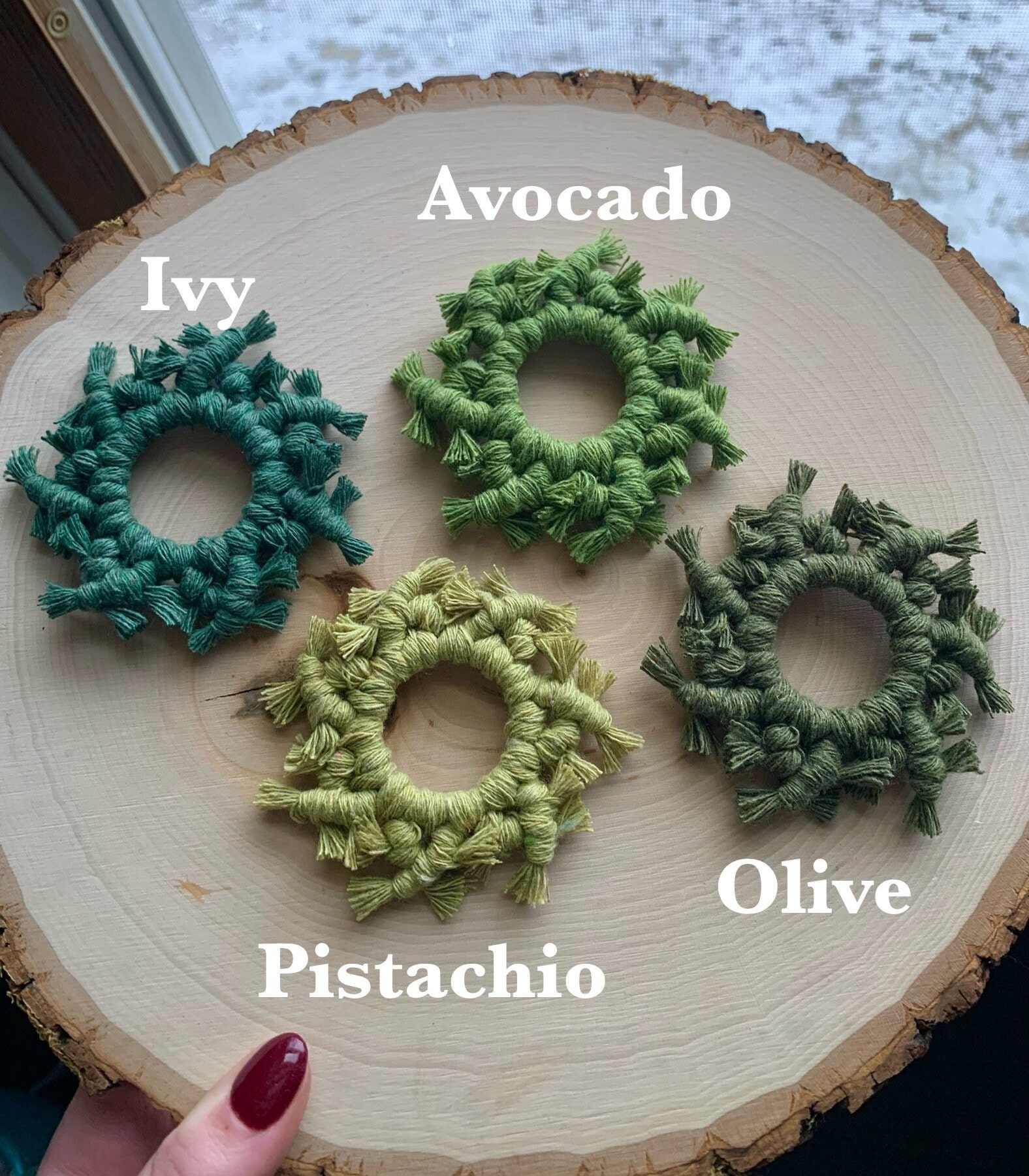 Macrame Sphere Stands Macrame Egg Stands Crystal Holders Macrame Crystal Stands - Etsy