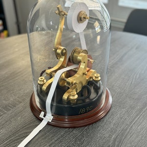 1890 Edison Stock Ticker Artist Rendition, Full Size, Handmade. - Etsy