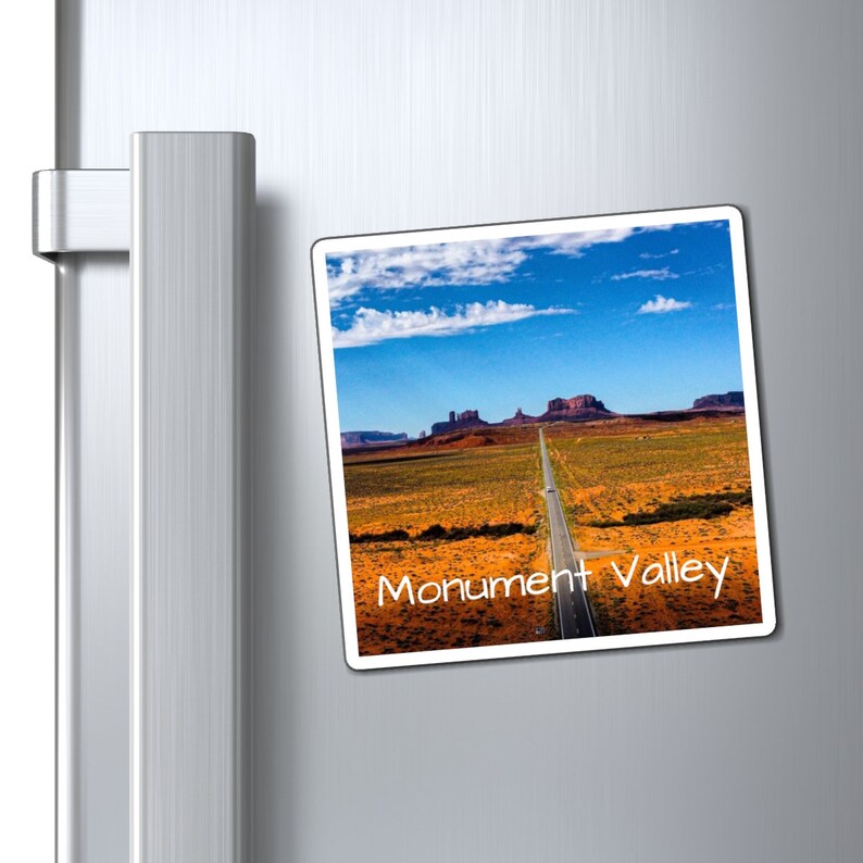 Iconic Monument Valley Fridge Magnet. Utah Travel Gift. Southwest Gift ...