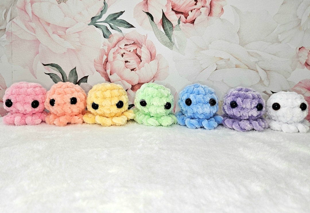 Crochet Pocket Octopus Crochet Tiny Octopus Crochet Mini Octopus ...