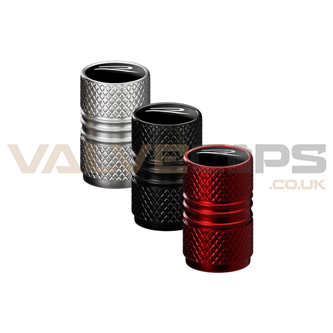 Double Knurled Valve Caps for VW R-line Cars New Emblem Set of 4 - Etsy