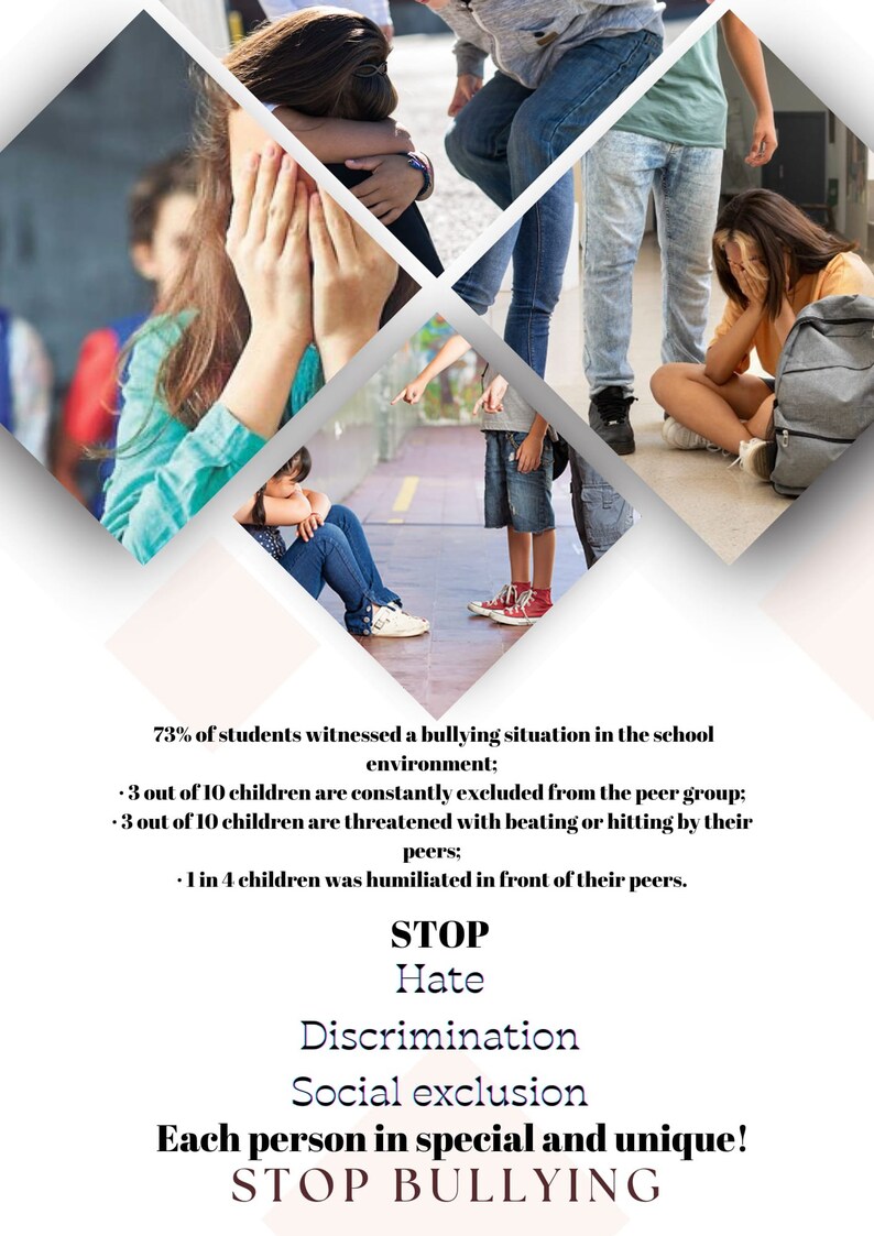Anti-bullying Poster - Etsy