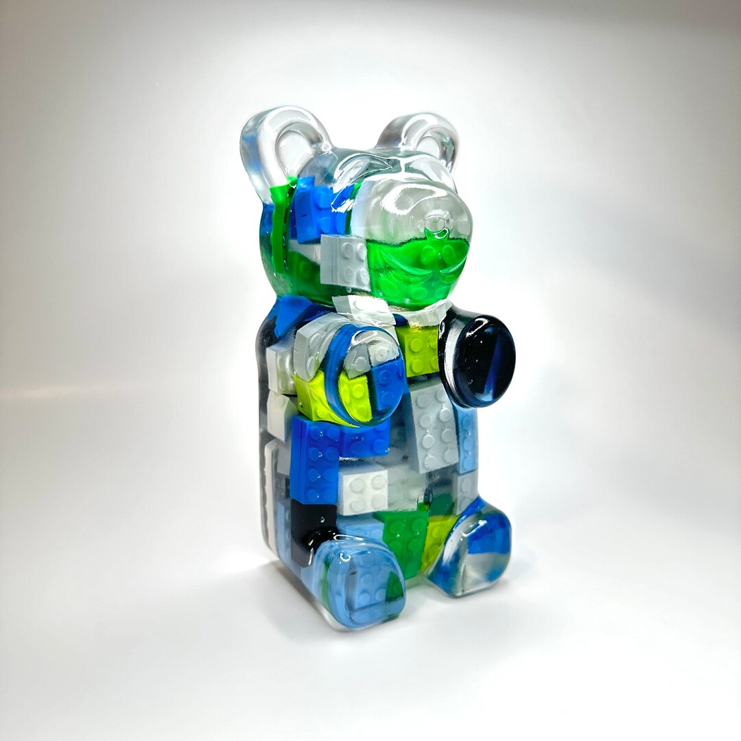 Epic Gummy Giant Handcrafted Epoxy Bears With LEGO Magic BIG - Etsy