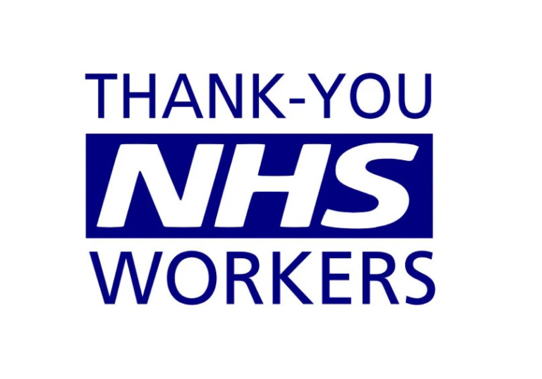 Thank-you NHS Charity Modern Car/van Sticker Nurse/doctor Window Wall ...