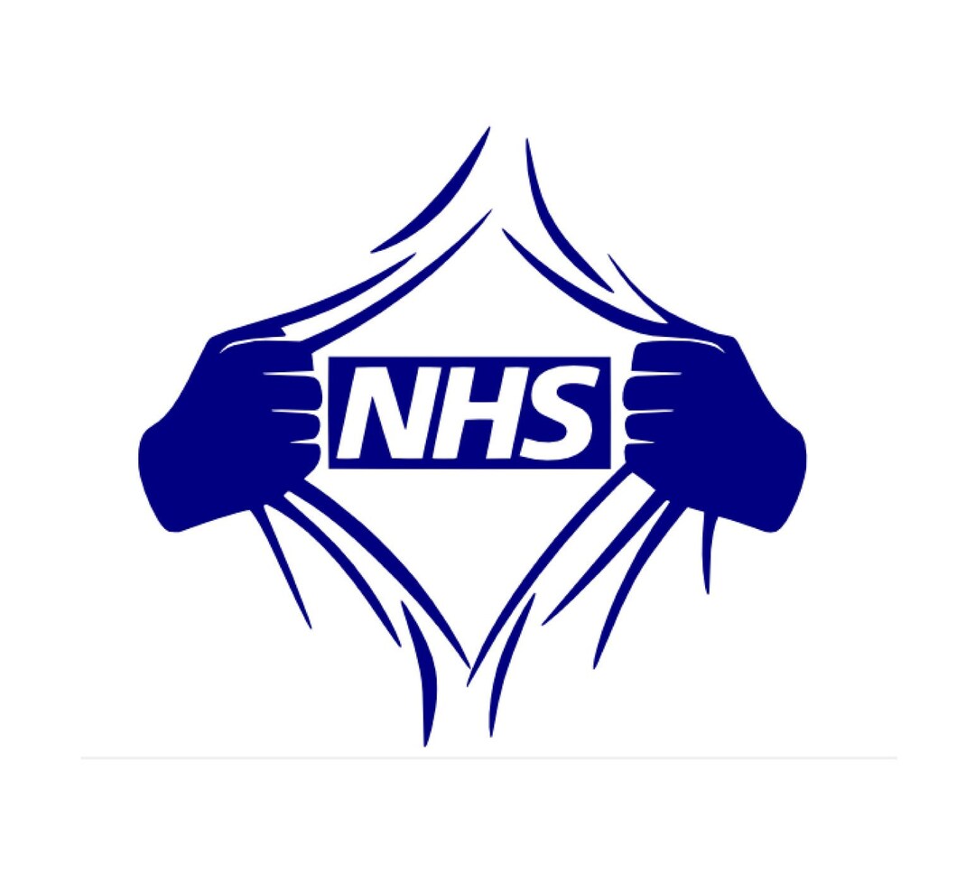 NHS Superhero Charity Modern Car/van Sticker Nurse/doctor Window Wall ...