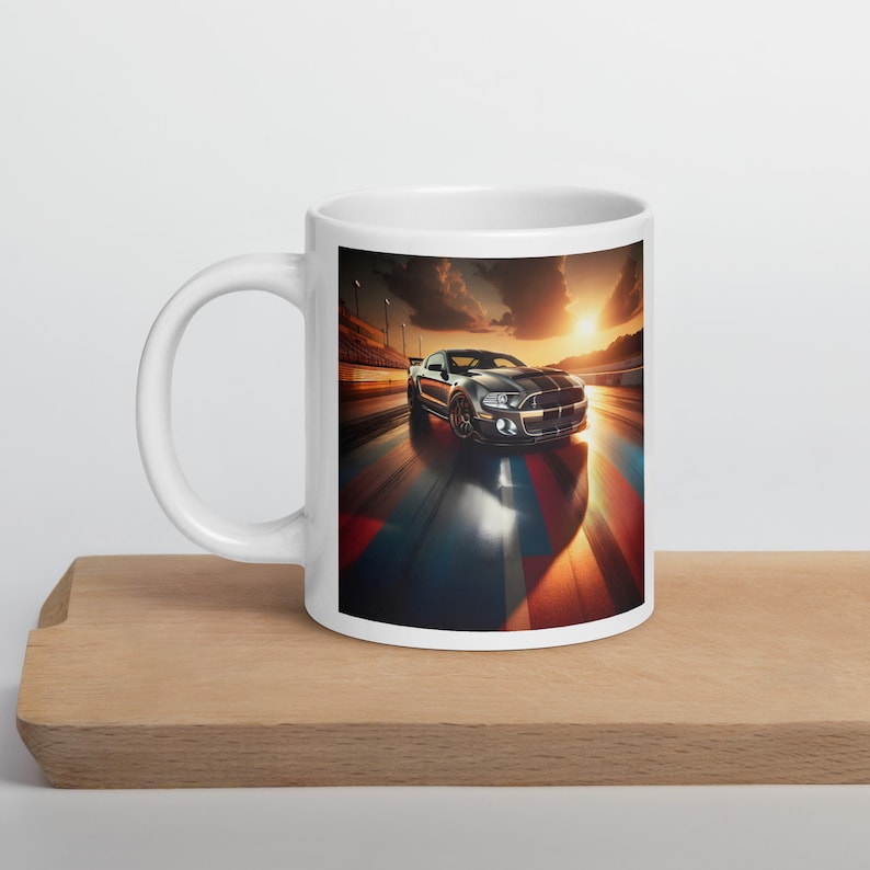 Shelby GT500 Mustang Coffee Mug: Muscle Car Lover Gift - Etsy