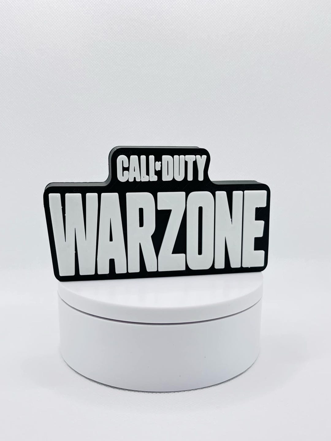 Call of Duty Warzone Logo / Table Stand / 3D Printed / H-7cm L-12cm - Etsy