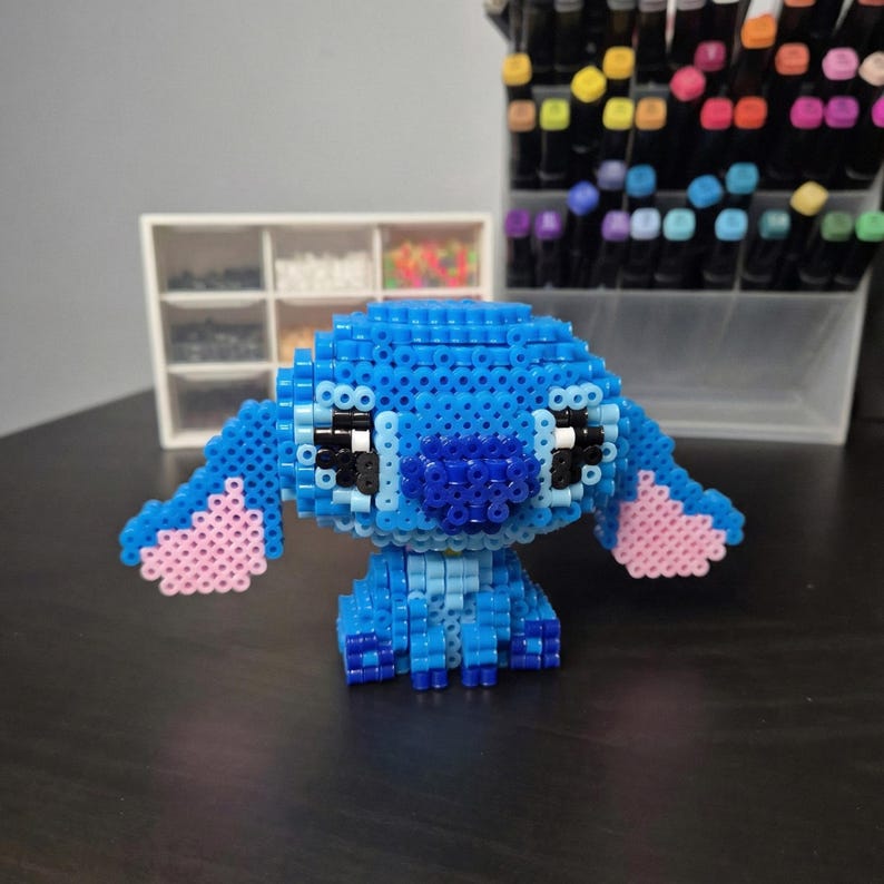3D Stitch Hama Beads Digital Download Pattern, DIY Beads Craft - Etsy