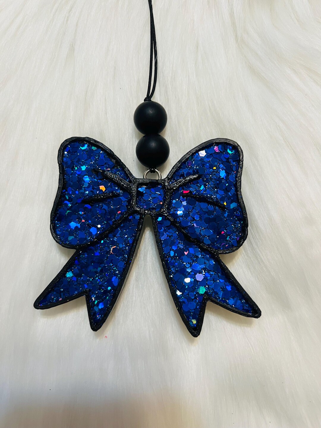 Blue Bow Freshie, Coquette Bow Car Freshie, Air Freshener, Gift ...