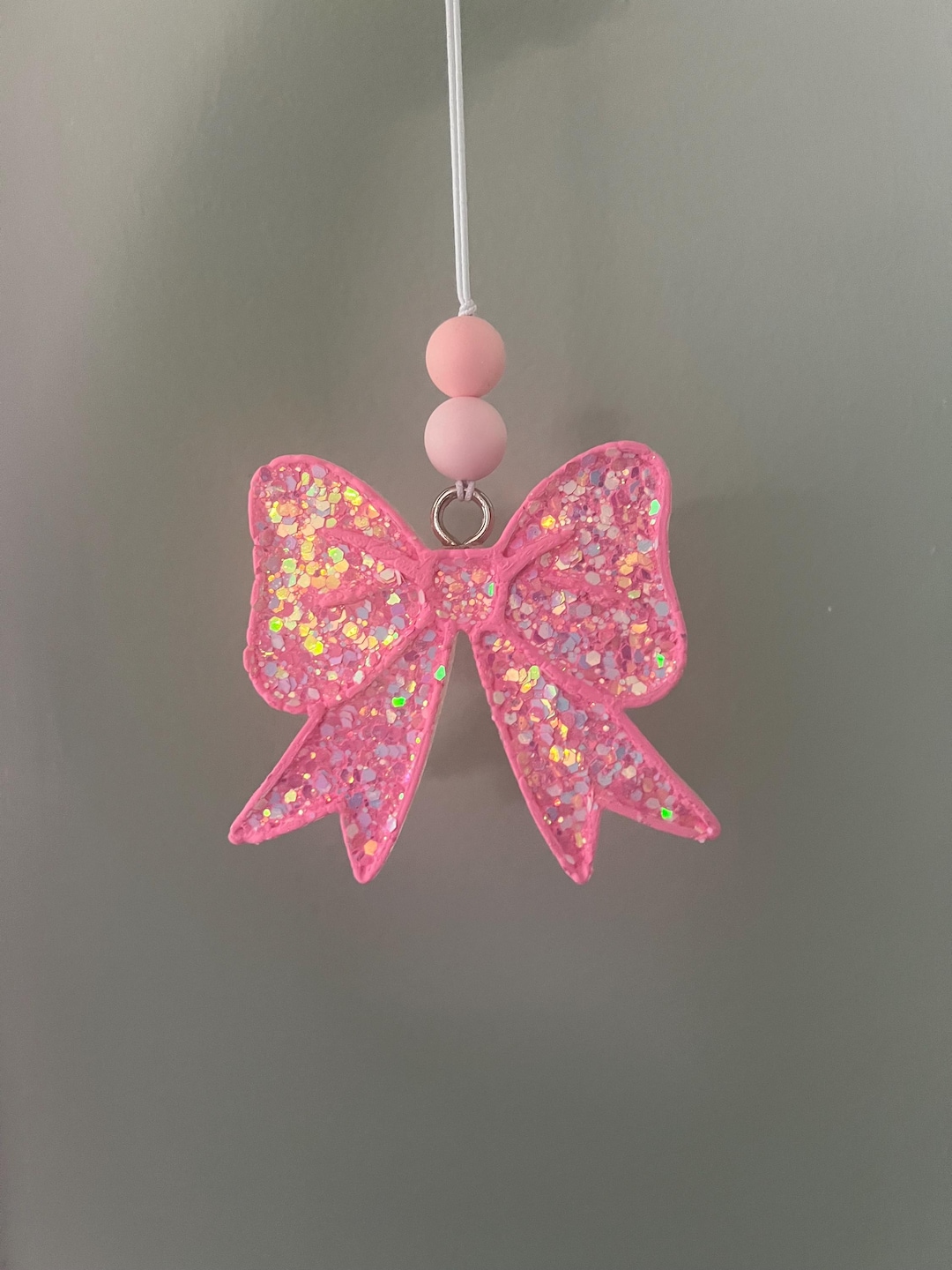 Pink Bow Freshie, Coquette Bow Freshie, Air Freshener, Gift, Scented ...