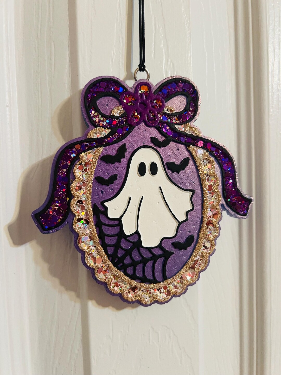 Ghost Freshie, Ghost With Mirror, Freshie, Halloween Vibes, Car ...