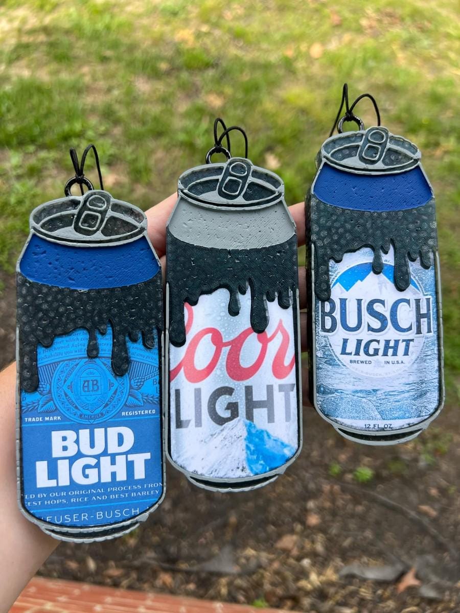 Drip Can Freshie, Beer Can Car Freshener, Gift, Scented Car Freshie ...