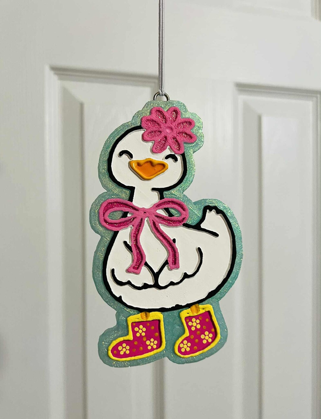 Duck Freshie, Goose With Boots, Car Freshie, Car Freshener, Scented Car ...