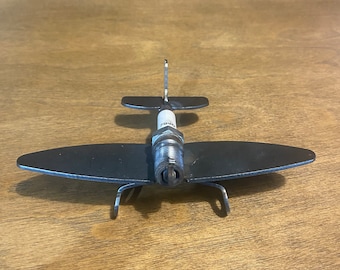 Spark Plug Metal Airplane Handmade WW1 WW2 - Etsy