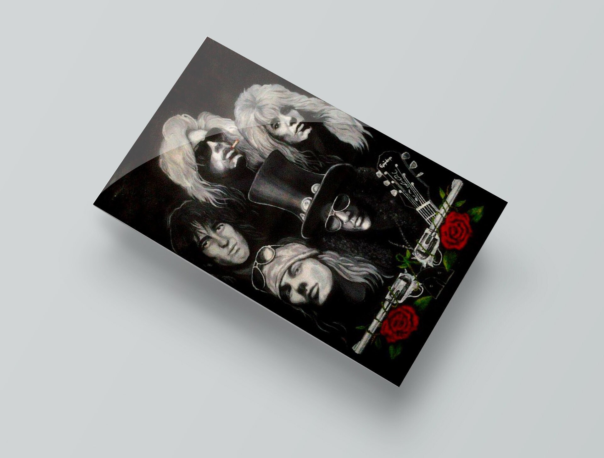 Fridge Magnet, Guns N' Roses, Rock and Roll Hall of Fame, Decor, Gift ...