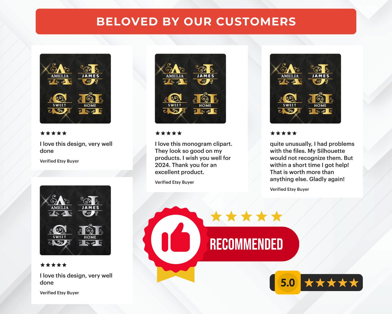 Luxurious Gold Split Monogram SVG/PNG/EPS Bundle, Alphabet Clipart ...