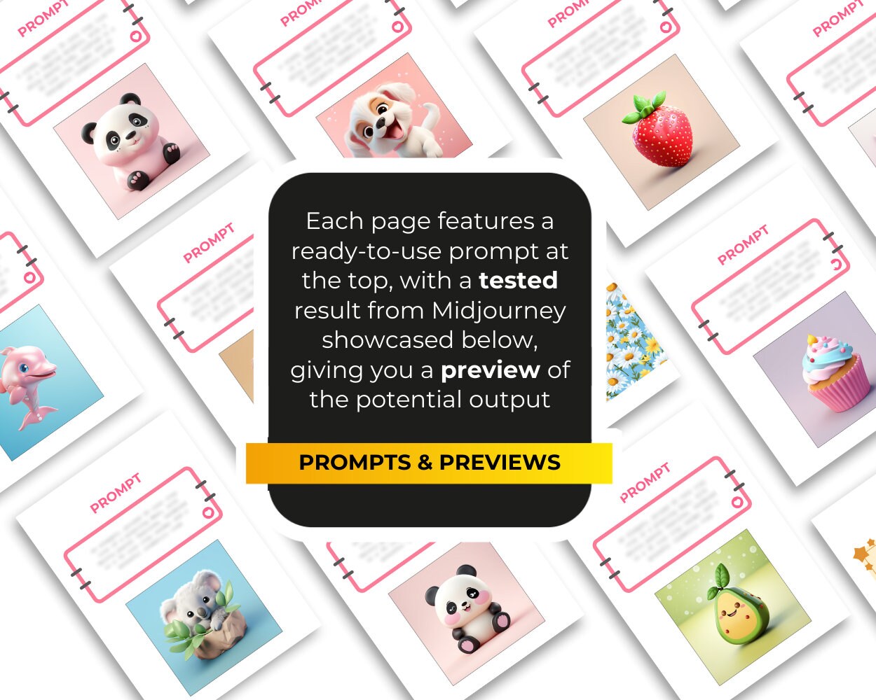 Midjourney Minimalist Animal Illustrations Custom Ai-generated ...