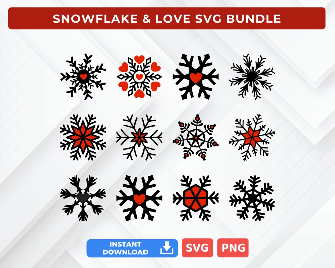 Snowflake Svg, Snowflake Clipart, Snowflake Cut Files for Cricut and ...