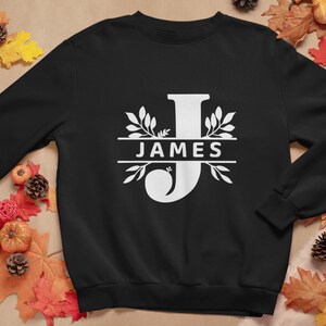 Exclusive Split Monogram SVG Bundle With Family Name Alphabet & Fancy ...