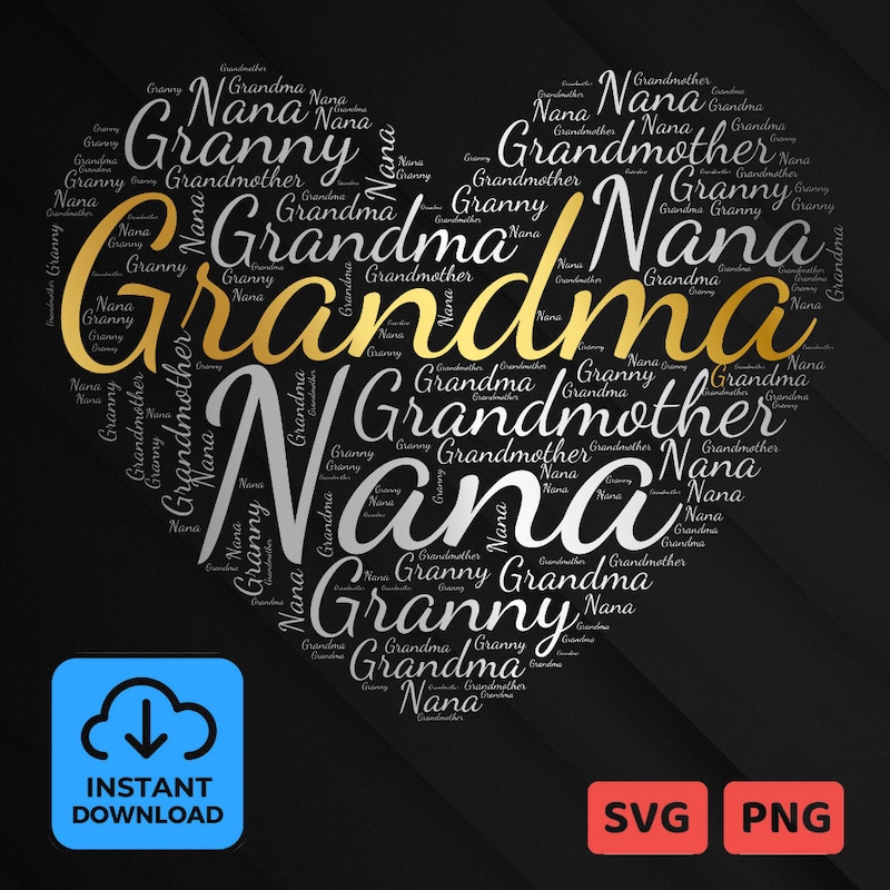 Word Art Shape - Etsy