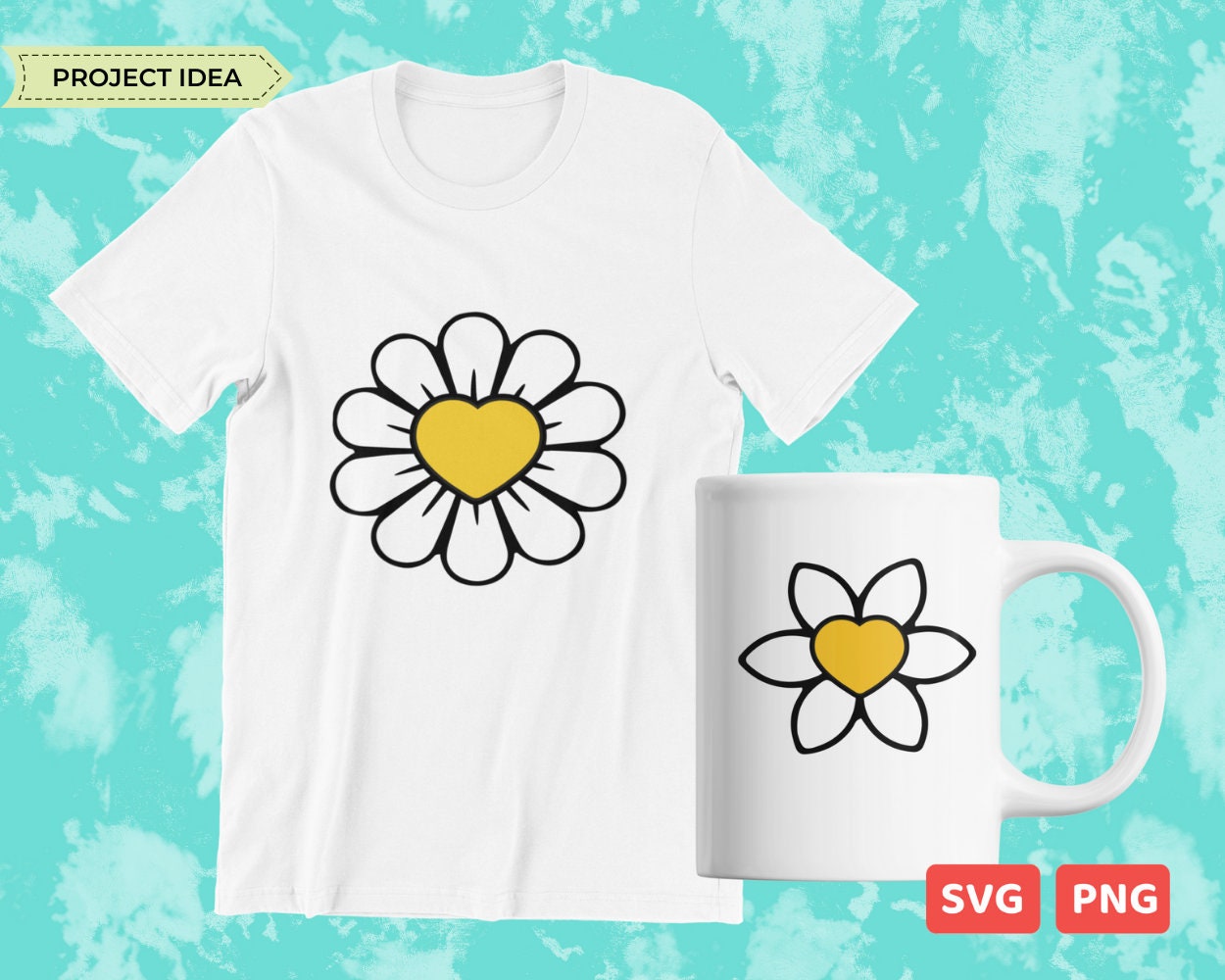 Daisy SVG Bundle Daisy Png Simple Daisy Svg Daisy Monogram Daisy Split ...