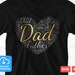 Father, Dad, Daddy, Papa Word Cloud Art - Gold/silver - Heart Shape ...
