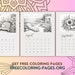2024 Cozy Coloring Calendar - Wall Printable DIY Calendar for 2024 ...