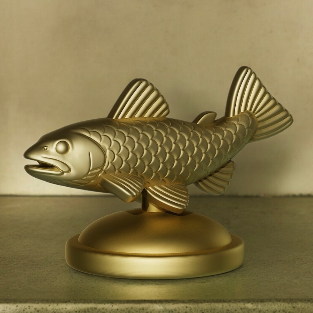 Anime Trout Fish Sculpture - Etsy