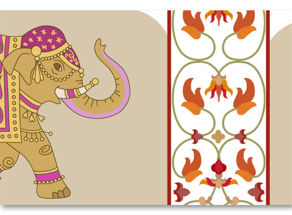 Indian Art Wallpaper for Walls, Indian Wallpaper Designs, Vintage ...