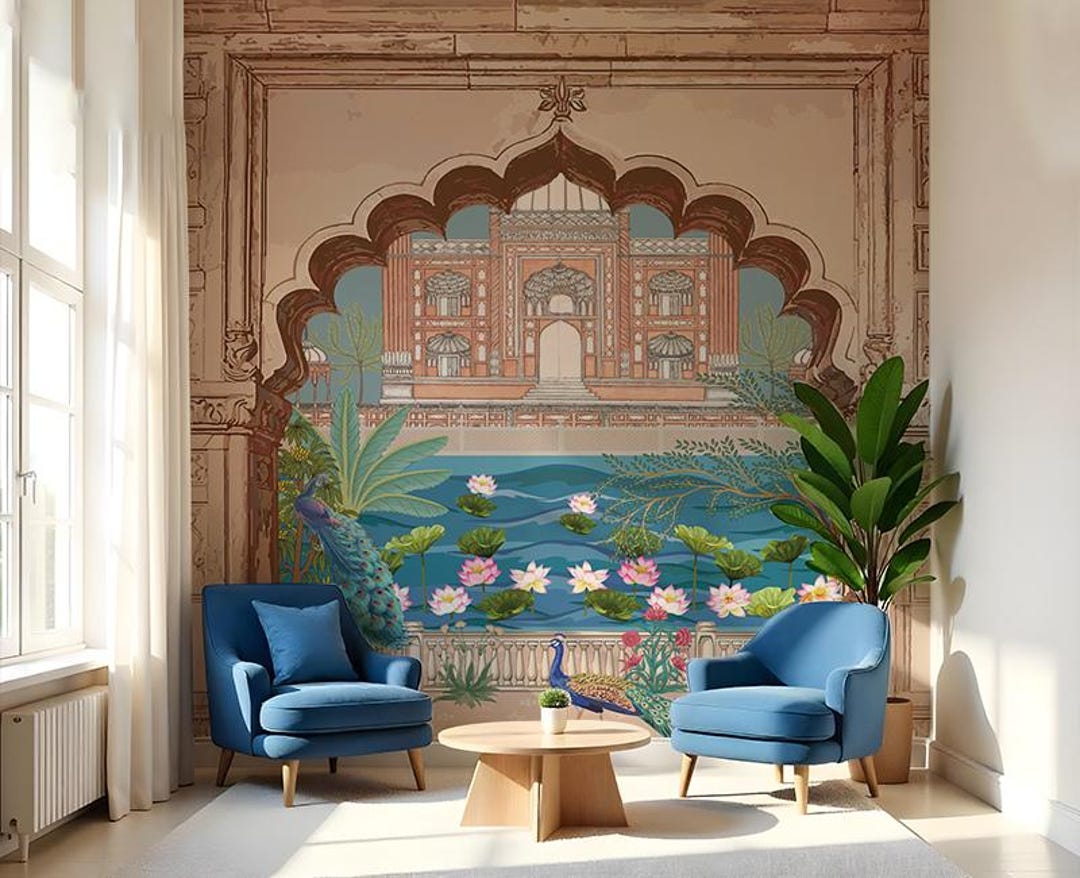 49 Historic Mural Wallpaper Reproductions On Antique Style Murals