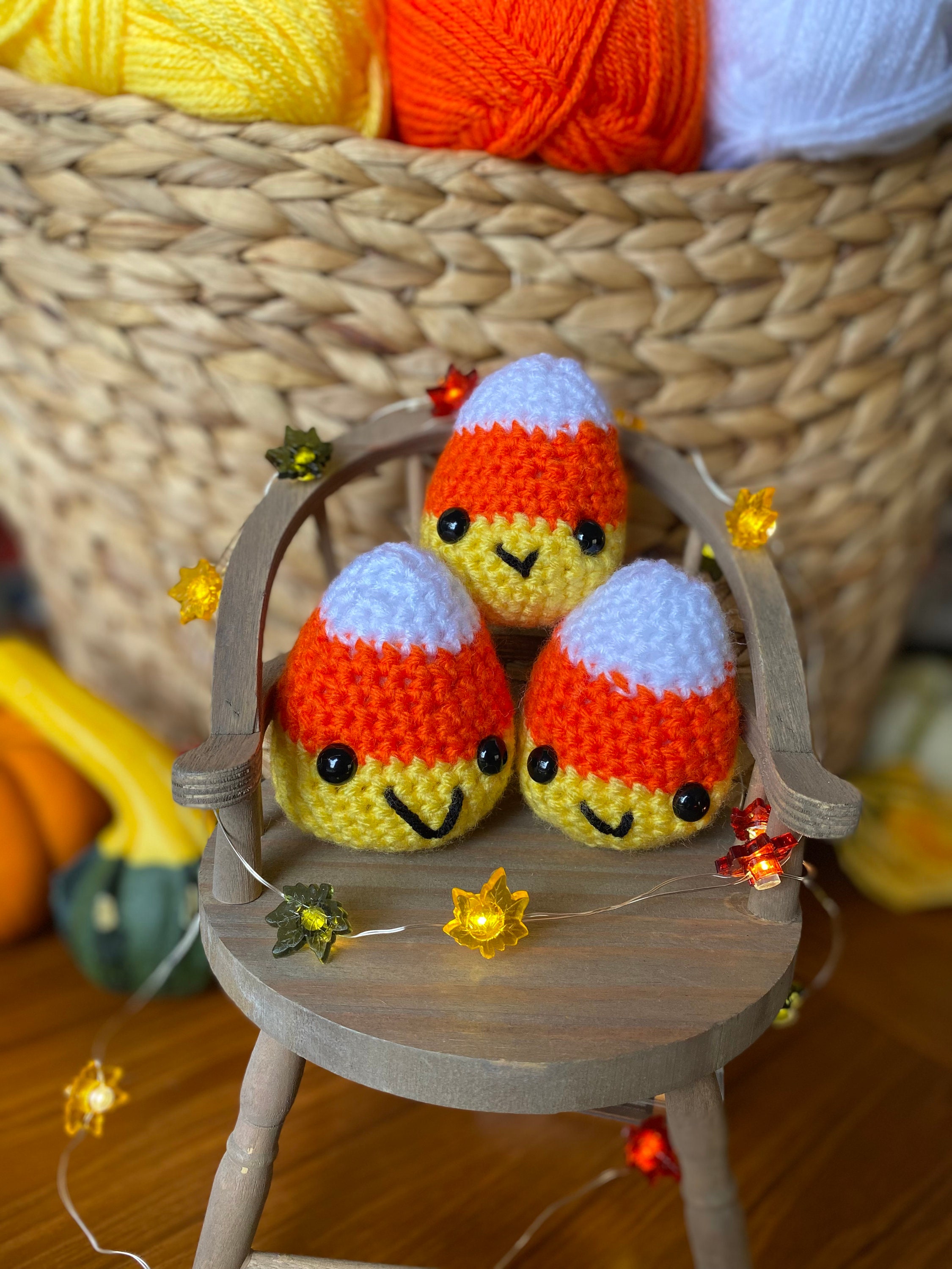 Crochet Candy Corn - Etsy
