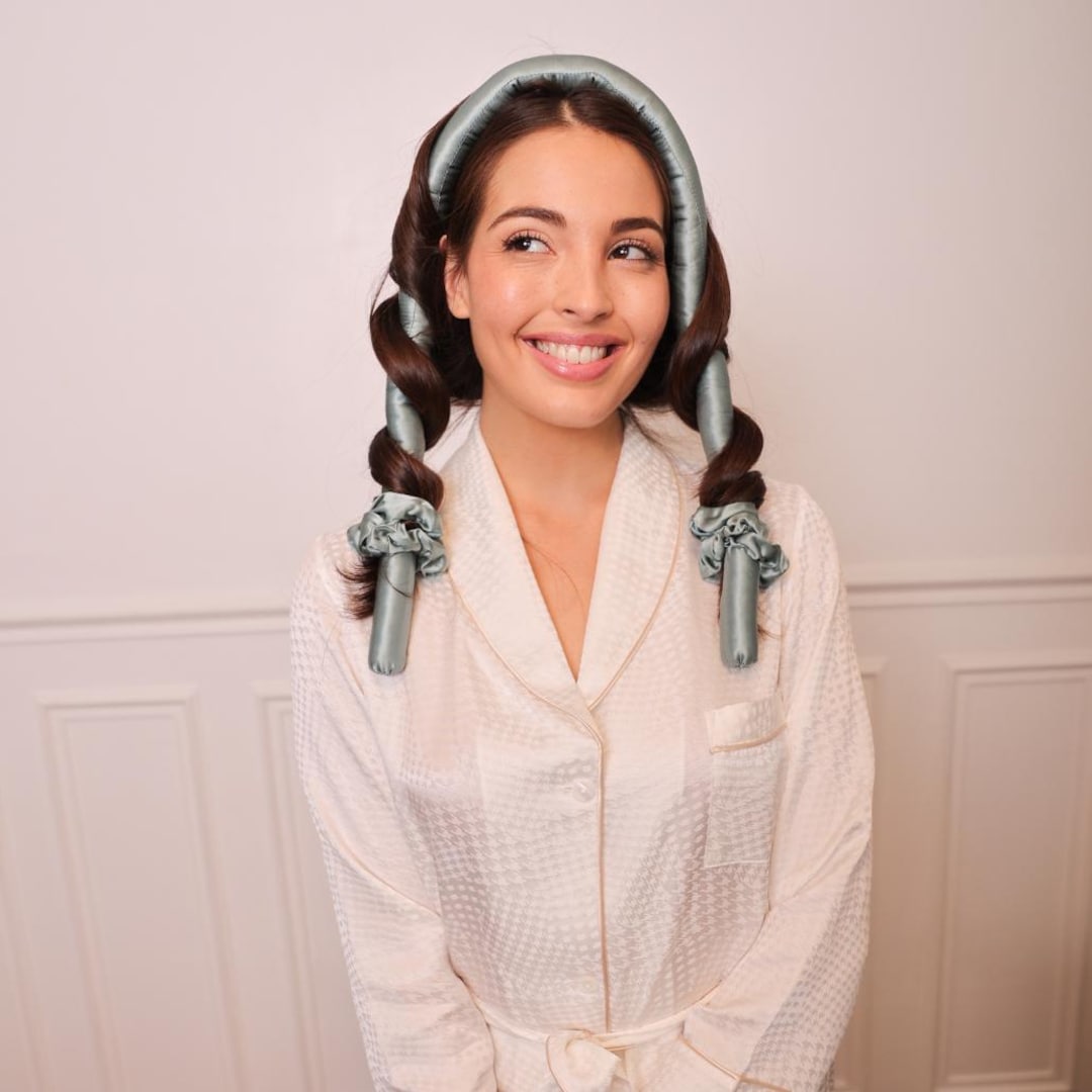 Heatless Silk Curler Set – Natural Curls Without Damage - Etsy