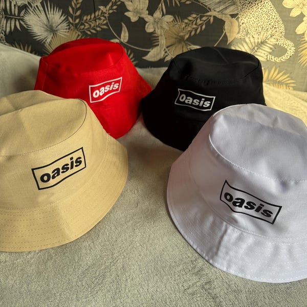 Oasis Bucket Hat - Etsy UK