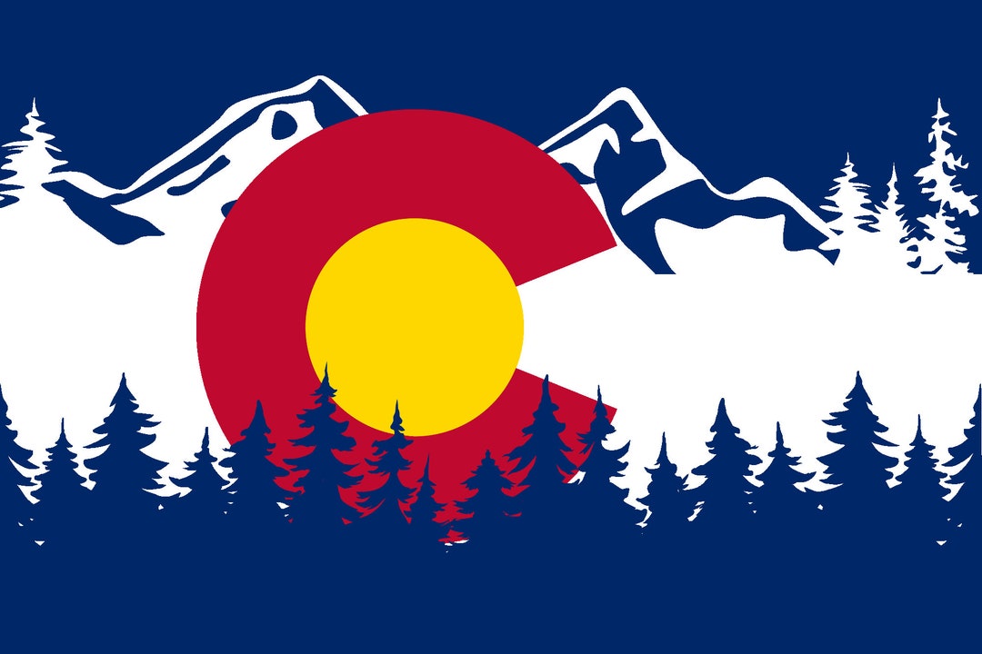 Colorado Flag SVG - Etsy