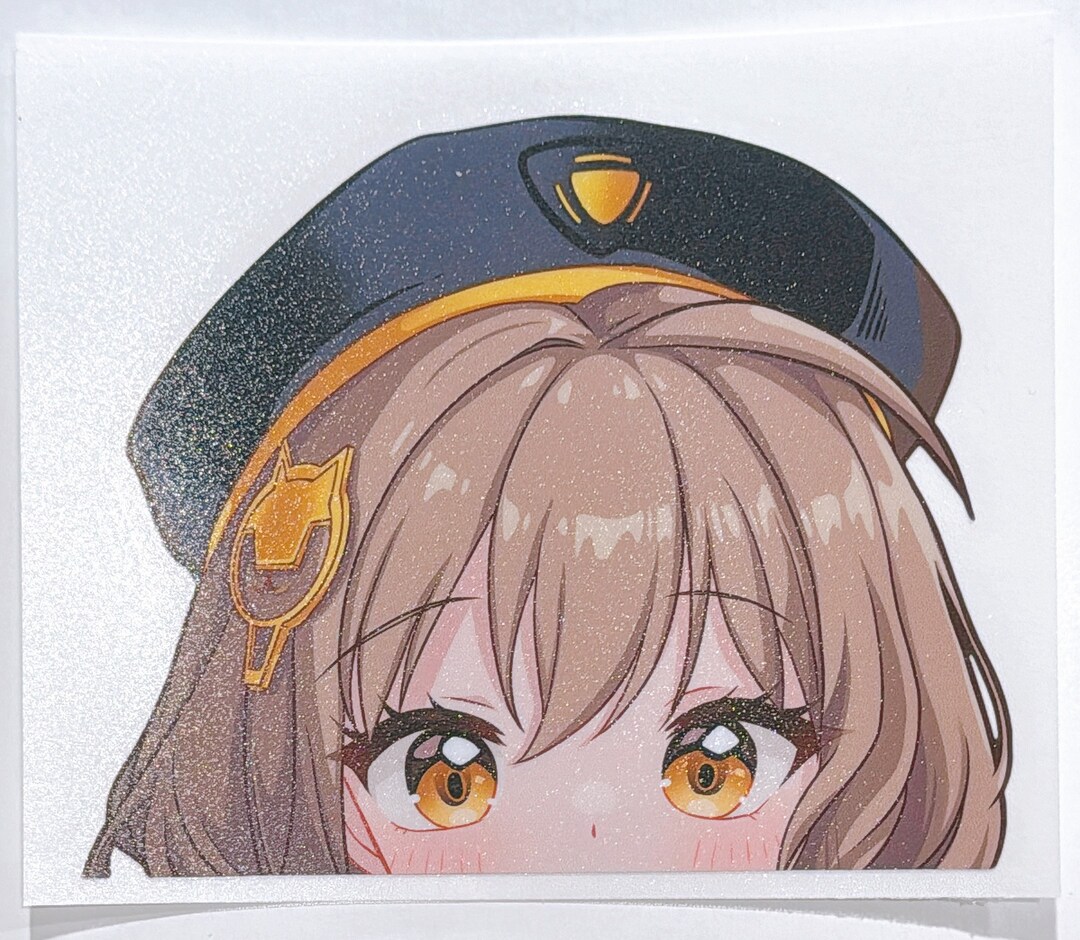 Anis Window Peeker 5" Car Decal Sticker | Goddess of Victory: Nikke - Etsy