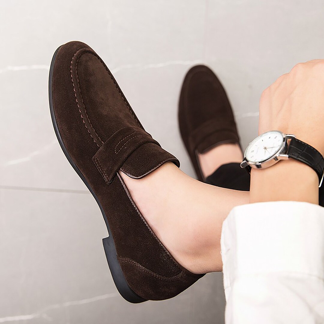 Custom-made Loafers Men Handmade Leather Loafers Men - Etsy