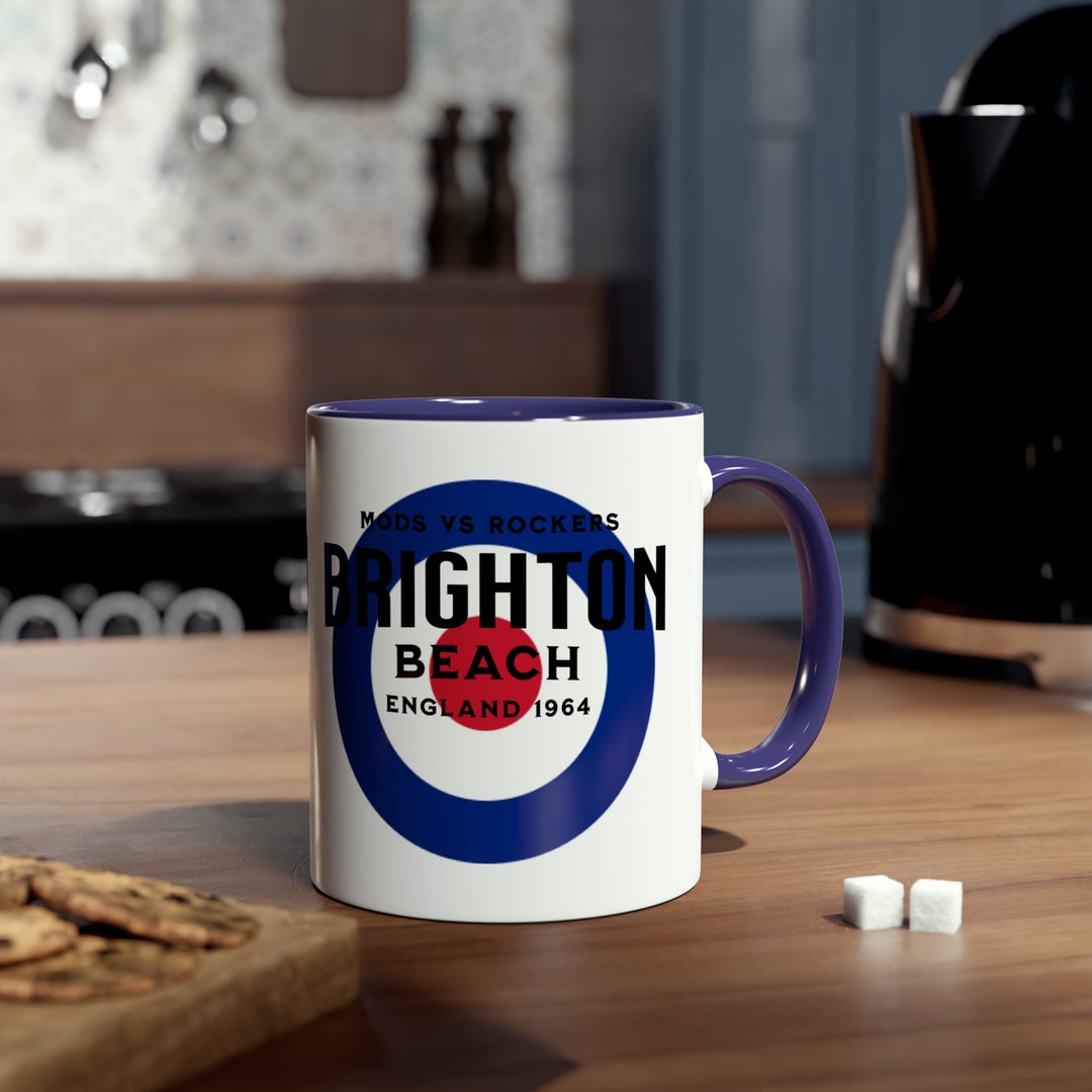 Retro Mod Target Mug 60s Soul Music Cup Trojan Ska Coffeecup Northern ...