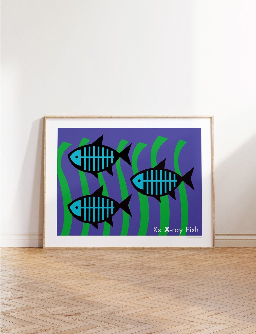 X is for X-ray Fish Art Print - Etsy