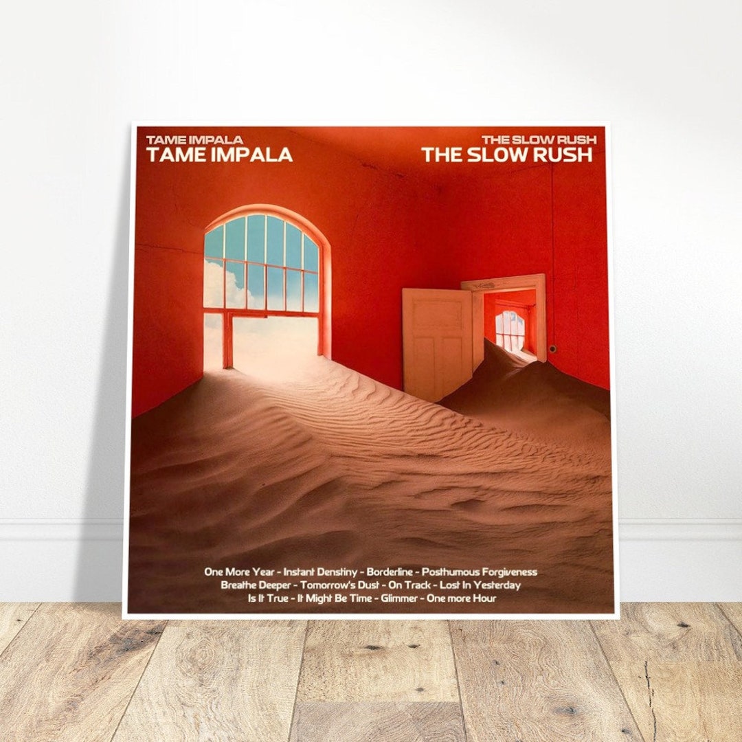 Album - Poster the Slow Rush - Tame Impala, Rap Poster, Album Cover ...