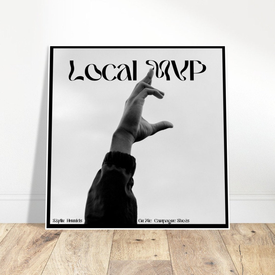 Album Poster Local MVP Sainte, Rap Poster, Album Cover, Album Wall Art ...