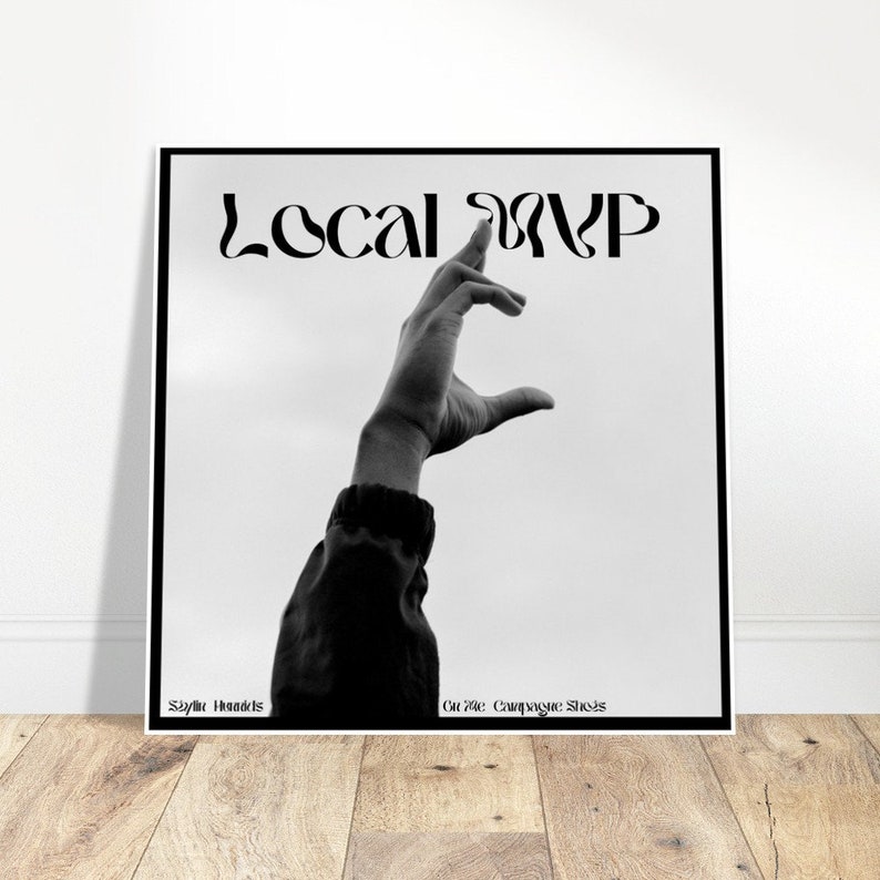 Album Poster Local MVP Sainte, Rap Poster, Album Cover, Album Wall Art ...